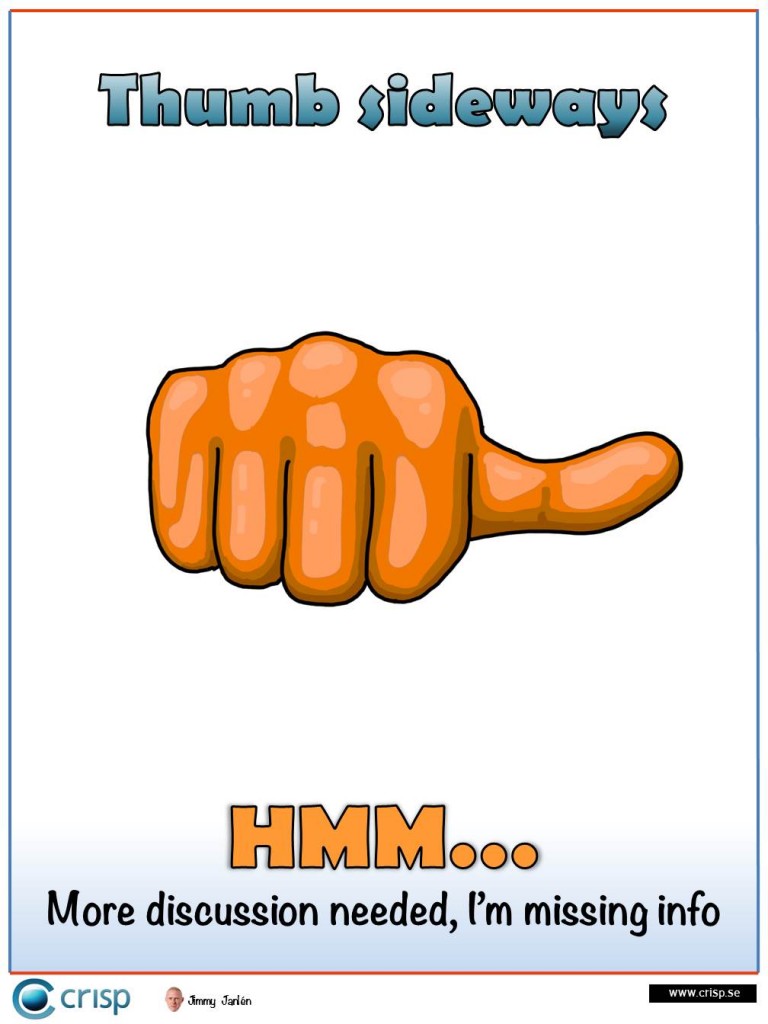 Download Crisp’s voting and hand signal posters - Crisp's Blog