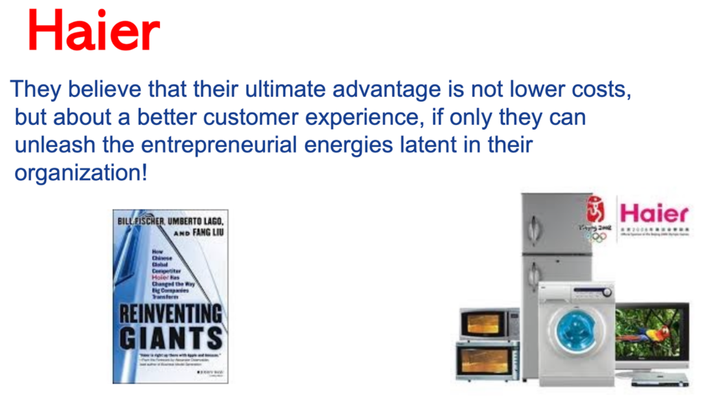 Bill Fischer and the Dynamics of Haier’s Entrepreneurial Ecosystem ...